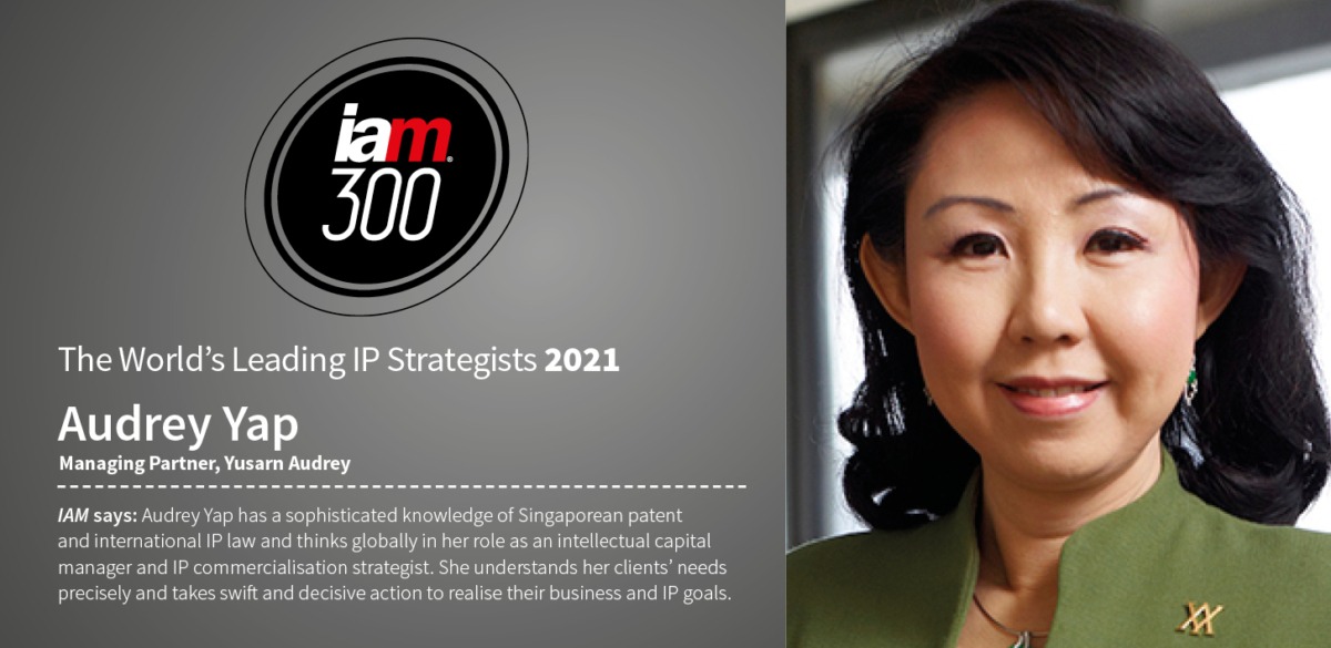 Managing Partners Ms Audrey Yap and Mr Chiew Yu Sarn Ranked in World’s ...